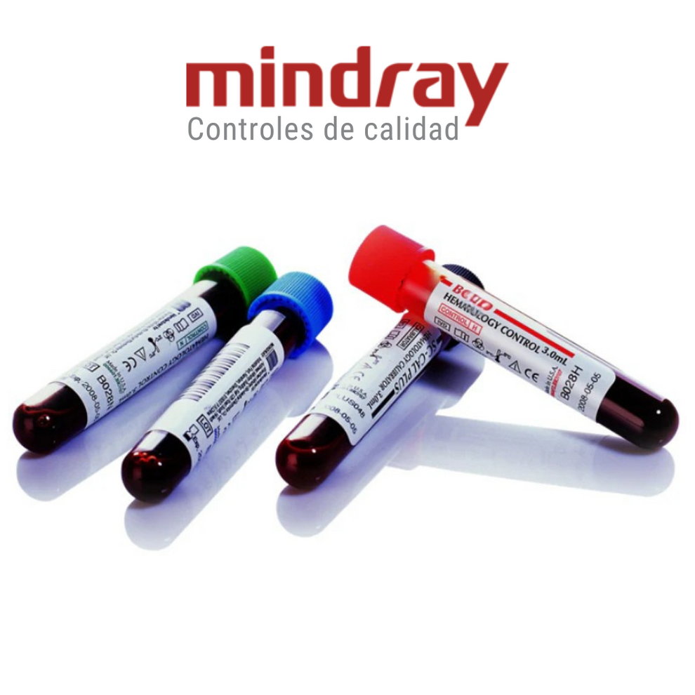 Kit Control de hematología Mindray | BC-5D (Controles Nivel Alto-Norma ...